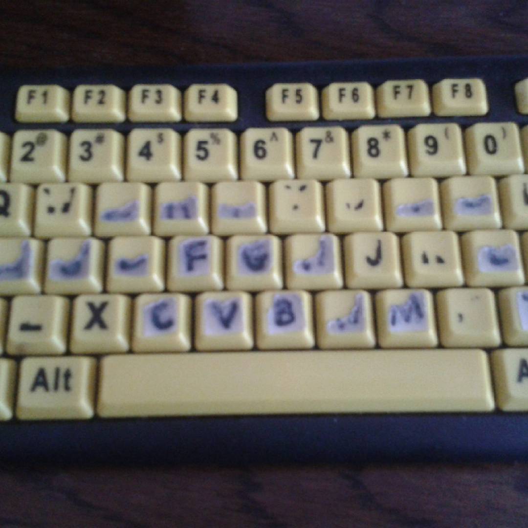My ghetto keyboard – [insertniftyphrase]