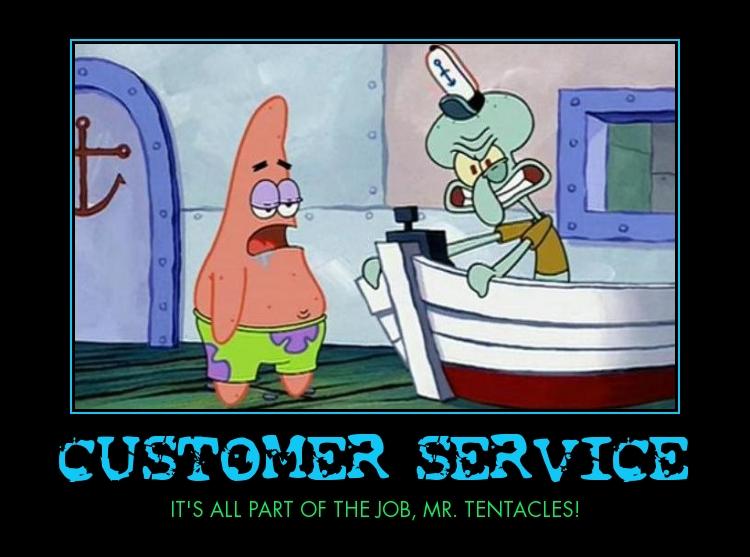 7 Rules on how to deal with annoying customers – [insertniftyphrase]